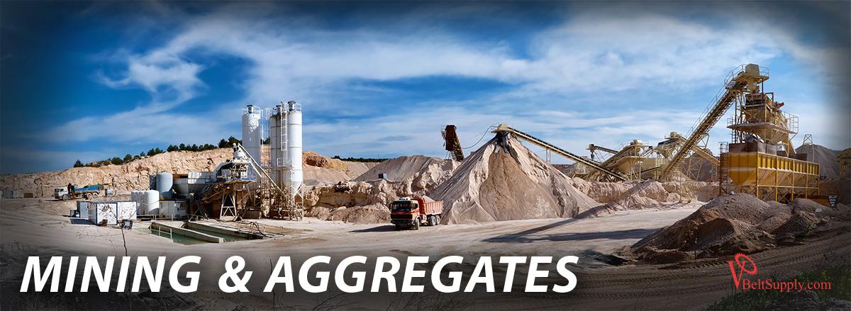 Mining & Aggregate Machine Belts for Excavators, Shakers & More