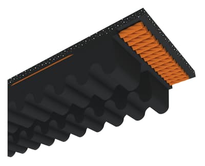 2/5VX650 SMART CHOICE Wedge Cogged Banded V-Belt