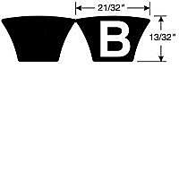 Gates 7/B160 Banded Conventional V-Belt - $242.63